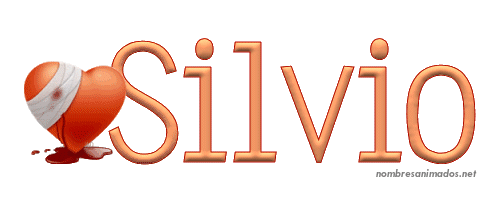 Gifs Animados del Nombre Silvio. Imágenes gifs. Firmas animadas