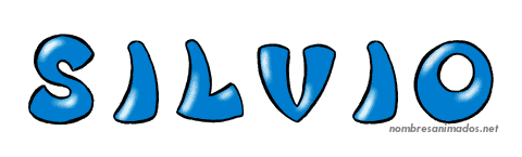 Gifs Animados del Nombre Silvio. Imágenes gifs. Firmas animadas