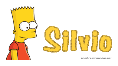Gifs Animados del Nombre Silvio. Imágenes gifs. Firmas animadas