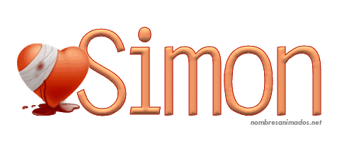 Gifs Animados del Nombre Simón. Imágenes gifs. Firmas animadas