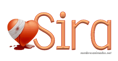 Gifs Animados del Nombre Sira. Imágenes gifs. Firmas animadas