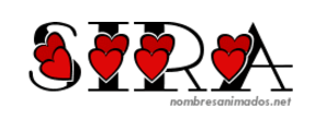 Gifs Animados del Nombre Sira. Imágenes gifs. Firmas animadas