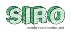 Gifs Animados del Nombre Siro. Imágenes gifs. Firmas animadas