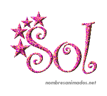 Gifs Animados del Nombre Sol. Imágenes gifs. Firmas animadas