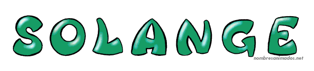 Gifs Animados del Nombre Solange. Imágenes gifs. Firmas animadas