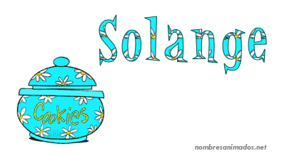 Gifs Animados del Nombre Solange. Imágenes gifs. Firmas animadas