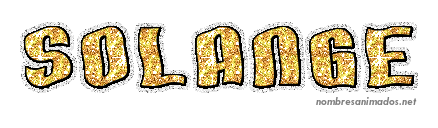 Gifs Animados del Nombre Solange. Imágenes gifs. Firmas animadas