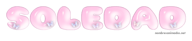 Gifs Animados del Nombre Soledad. Imágenes gifs. Firmas animadas