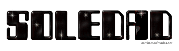 Gifs Animados del Nombre Soledad. Imágenes gifs. Firmas animadas
