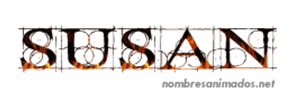 Gifs Animados del Nombre Susan. Imágenes gifs. Firmas animadas