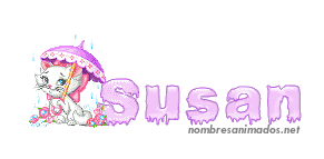 Gifs Animados del Nombre Susan. Imágenes gifs. Firmas animadas