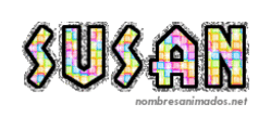 Gifs Animados del Nombre Susan. Imágenes gifs. Firmas animadas