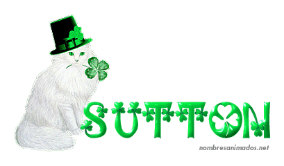 Gifs Animados del Nombre Sutton. Imágenes gifs. Firmas animadas
