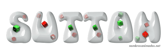 Gifs Animados del Nombre Sutton. Imágenes gifs. Firmas animadas