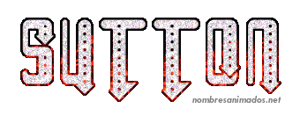 Gifs Animados del Nombre Sutton. Imágenes gifs. Firmas animadas