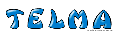 Gifs Animados del Nombre Telma. Imágenes gifs. Firmas animadas