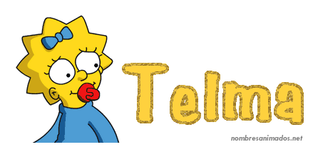 Gifs Animados del Nombre Telma. Imágenes gifs. Firmas animadas