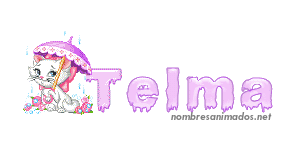 Gifs Animados del Nombre Telma. Imágenes gifs. Firmas animadas