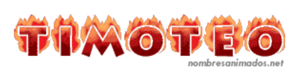 Gifs Animados del Nombre Timoteo. Imágenes gifs. Firmas animadas