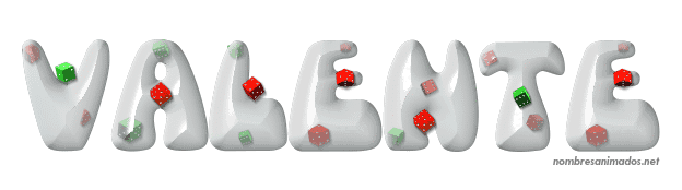 Gifs Animados del Nombre Valente. Imágenes gifs. Firmas animadas