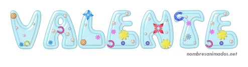 Gifs Animados del Nombre Valente. Imágenes gifs. Firmas animadas