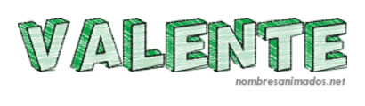 Gifs Animados del Nombre Valente. Imágenes gifs. Firmas animadas