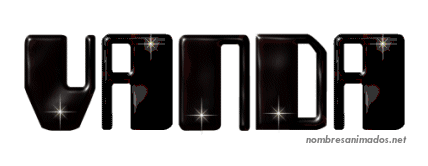 Gifs Animados del Nombre Vanda. Imágenes gifs. Firmas animadas