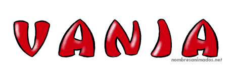 Gifs Animados del Nombre Vania. Imágenes gifs. Firmas animadas