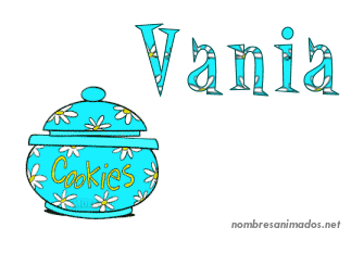 Gifs Animados del Nombre Vania. Imágenes gifs. Firmas animadas