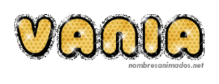 Gifs Animados del Nombre Vania. Imágenes gifs. Firmas animadas