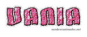 Gifs Animados del Nombre Vania. Imágenes gifs. Firmas animadas