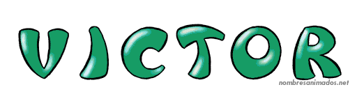 Gifs Animados del Nombre Víctor. Imágenes gifs. Firmas animadas