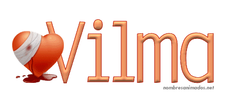 Gifs Animados del Nombre Vilma. Imágenes gifs. Firmas animadas
