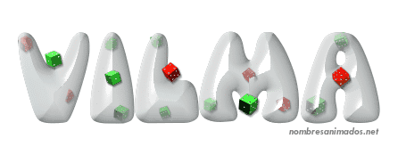 Gifs Animados del Nombre Vilma. Imágenes gifs. Firmas animadas