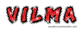 Gifs Animados del Nombre Vilma. Imágenes gifs. Firmas animadas