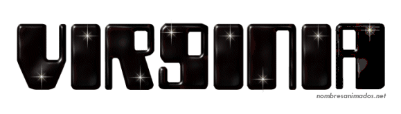 Gifs Animados del Nombre Virginia. Imágenes gifs. Firmas animadas