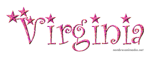 Gifs Animados del Nombre Virginia. Imágenes gifs. Firmas animadas