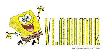 Gifs Animados del Nombre Vladimir. Imágenes gifs. Firmas animadas