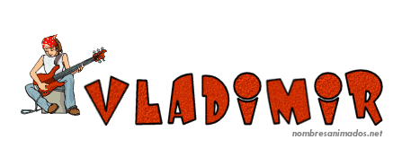 Gifs Animados del Nombre Vladimir. Imágenes gifs. Firmas animadas