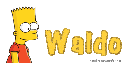 Gifs Animados del Nombre Waldo. Imágenes gifs. Firmas animadas