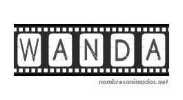 Gifs Animados del Nombre Wanda. Imágenes gifs. Firmas animadas