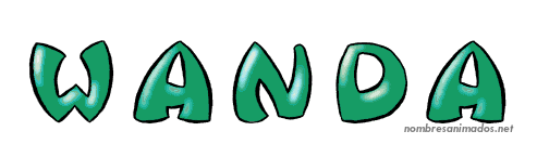 Gifs Animados del Nombre Wanda. Imágenes gifs. Firmas animadas