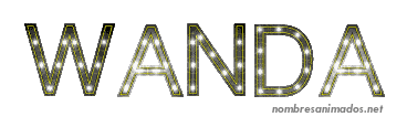 Gifs Animados del Nombre Wanda. Imágenes gifs. Firmas animadas