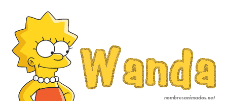 Gifs Animados del Nombre Wanda. Imágenes gifs. Firmas animadas