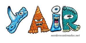 Gifs Animados del Nombre Yair. Imágenes gifs. Firmas animadas