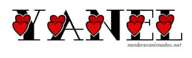 Gifs Animados del Nombre Yanel. Imágenes gifs. Firmas animadas