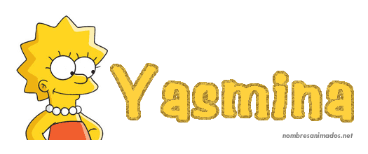 Gifs Animados del Nombre Yasmina. Imágenes gifs. Firmas animadas