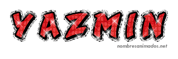 Gifs Animados del Nombre Yazmin. Imágenes gifs. Firmas animadas