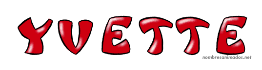 Gifs Animados del Nombre Yvette. Imágenes gifs. Firmas animadas