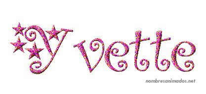 Gifs Animados del Nombre Yvette. Imágenes gifs. Firmas animadas